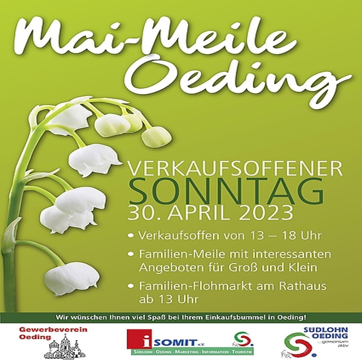 Am Sonntag auf zur Mai-Meile Oeding mit verkaufsoffenen Sonntag ...